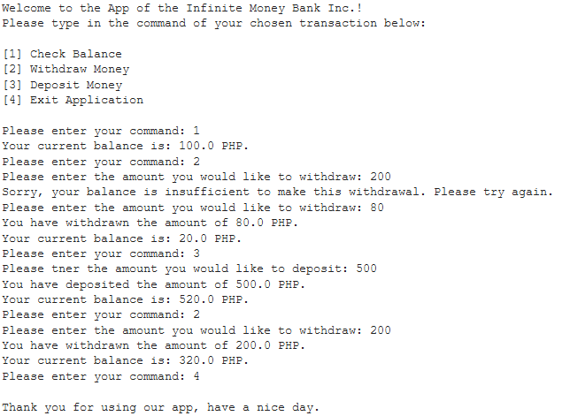 Solved create a Python application that makes use of | Chegg.com