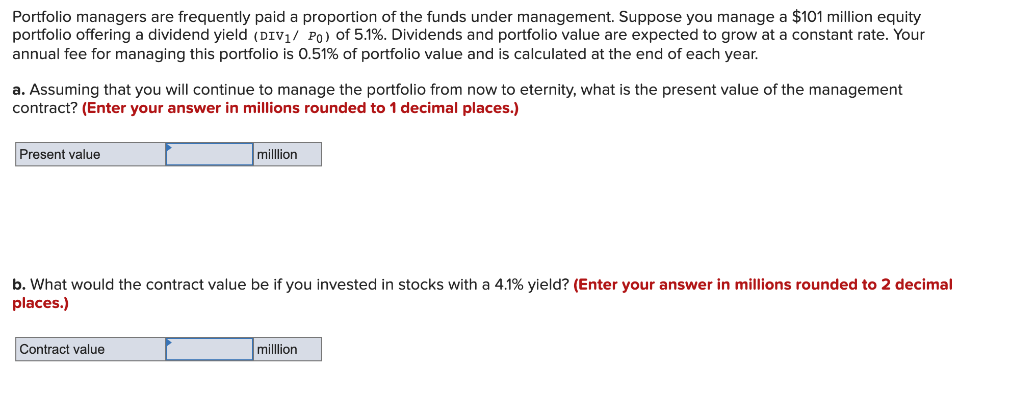Solved Portfolio managers are frequently paid a proportion | Chegg.com Solved Portfolio managers are frequently paid a proportion | Chegg.com
