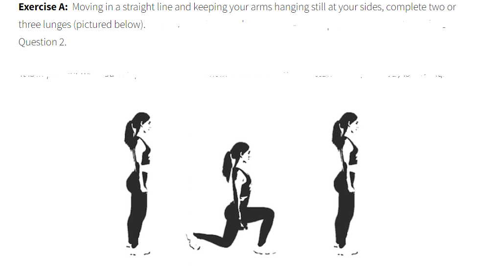 Solved Exercise A: Moving in a straight line and keeping | Chegg.com