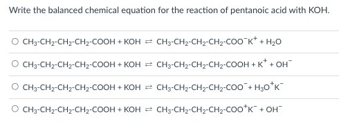 [Solved]: Write the balanced chemical equation for the rea