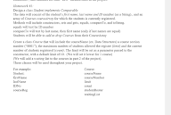 SIMPLE Java Code needed. Please follow the first | Chegg.com