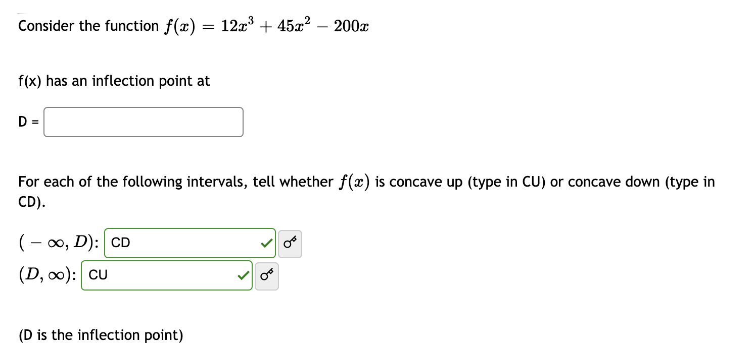Solved = Consider the function f(x) — 2x3 + 45x2 – 300x + 5. | Chegg.com