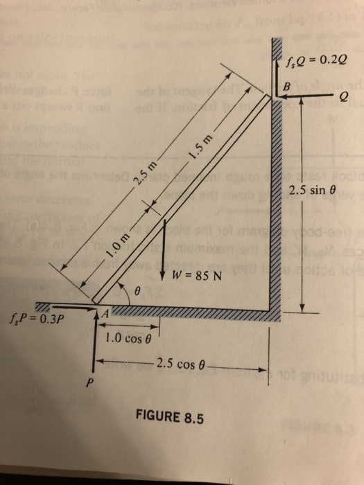 Solved Part 3. Chapter 8 A ladder with a mass of 8.66 Kg | Chegg.com