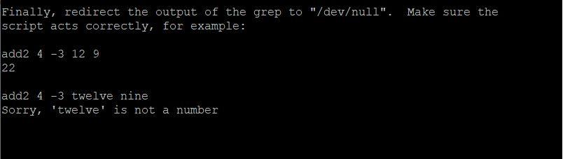 Shell Scripting Exercise The purpose of this section | Chegg.com