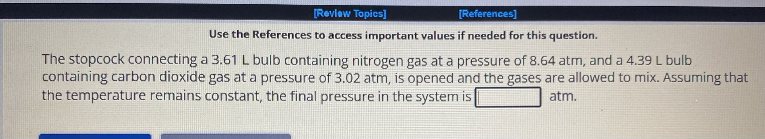 Solved Use the References to access important values if | Chegg.com