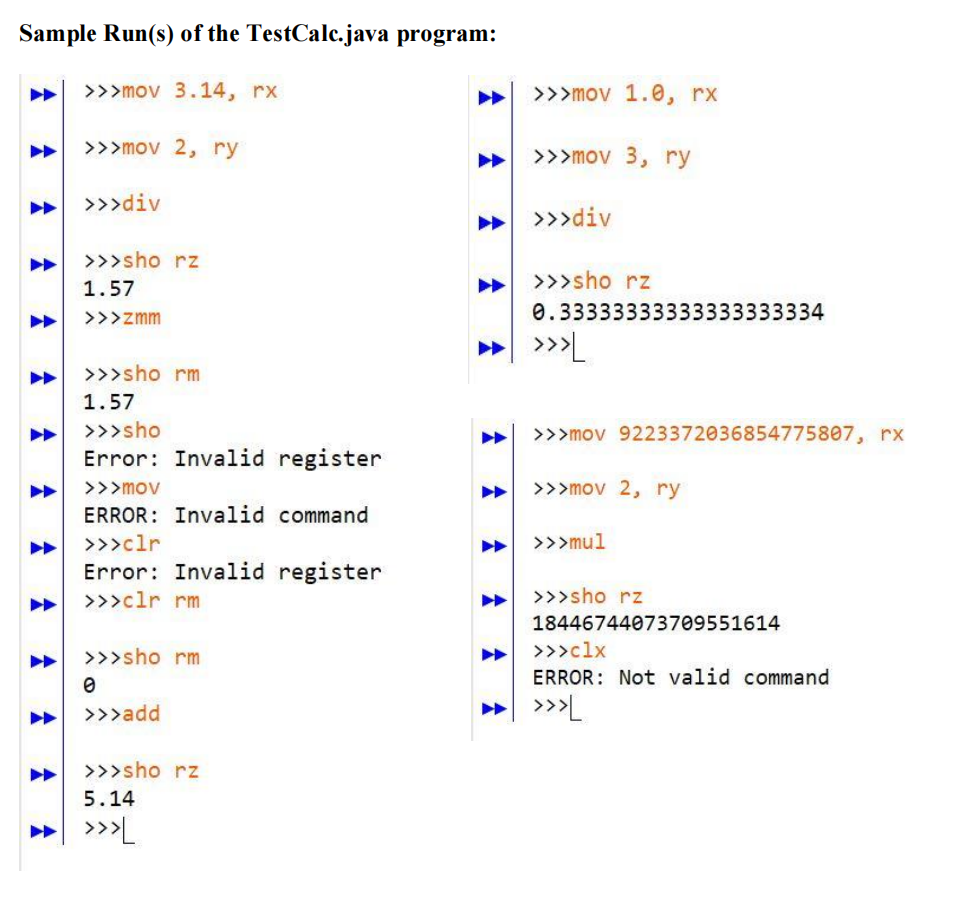 SUB - subtracts the value in register RX by register | Chegg.com