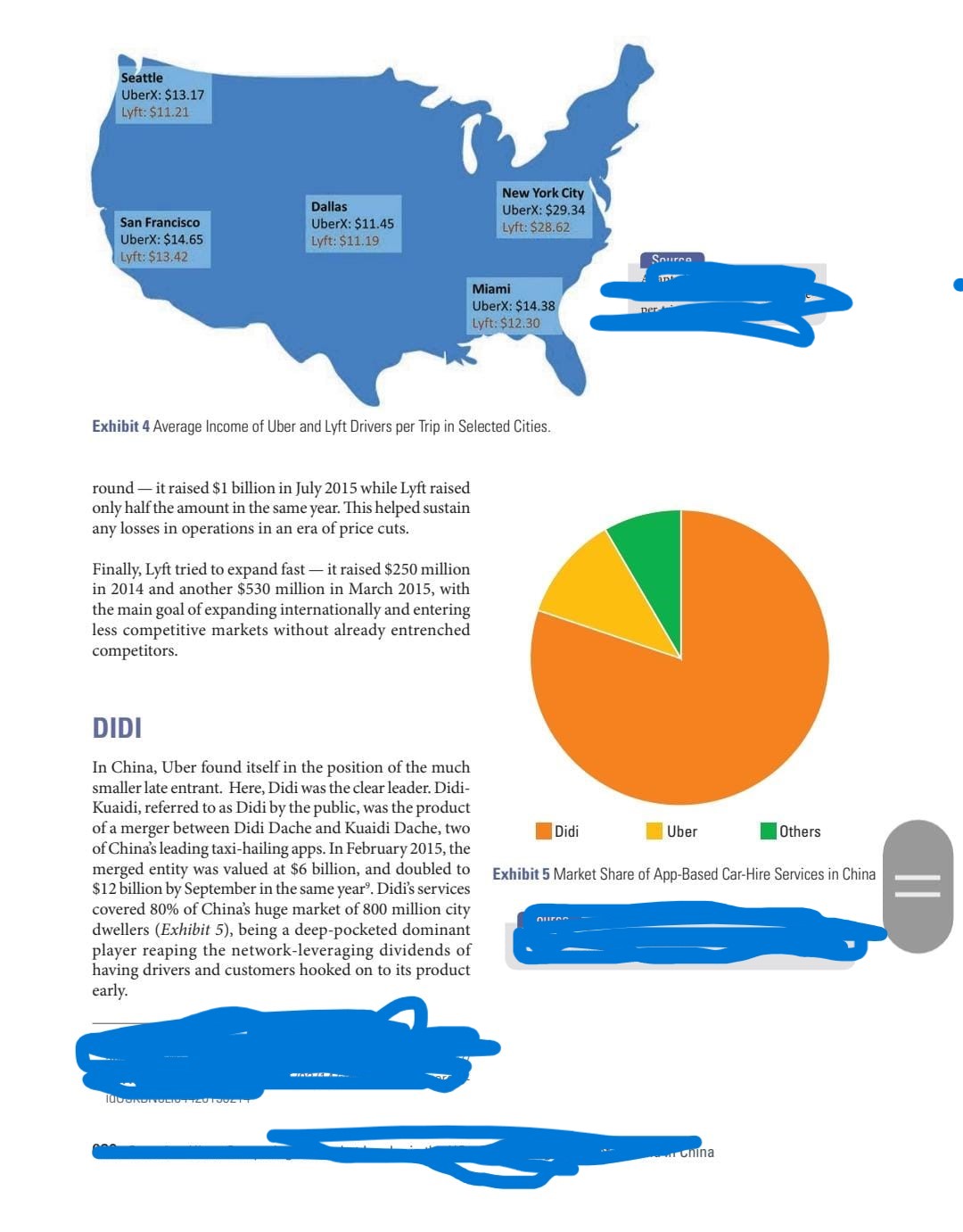 Solved ¿ASE Uber: Competing as Market Leader in the US | Chegg.com