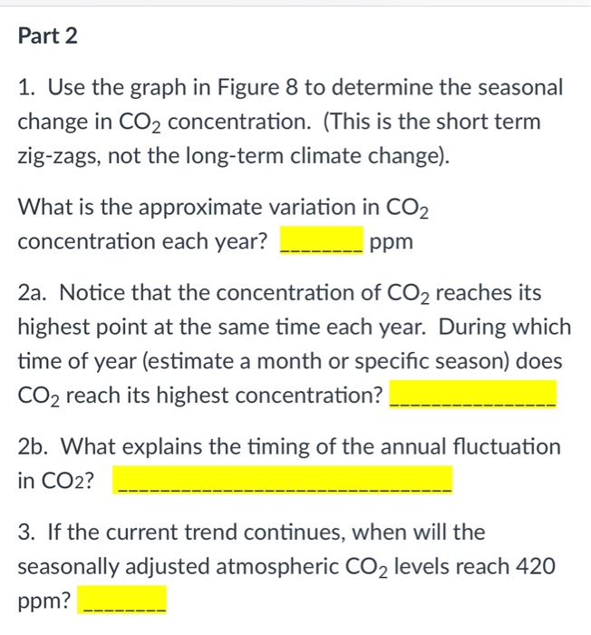 Solved Weather Variability and Climate Change Name Section | Chegg.com