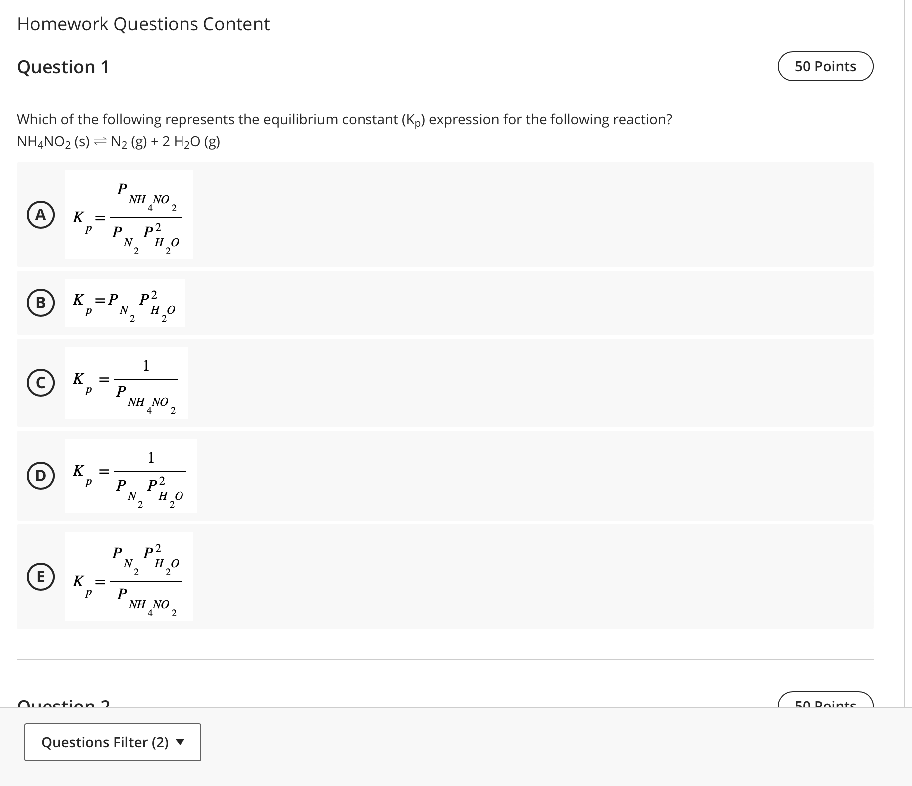 Homework Questions ContentQuestion 150 PointsWhich | Chegg.com Homework Questions ContentQuestion 150 PointsWhich | Chegg.com
