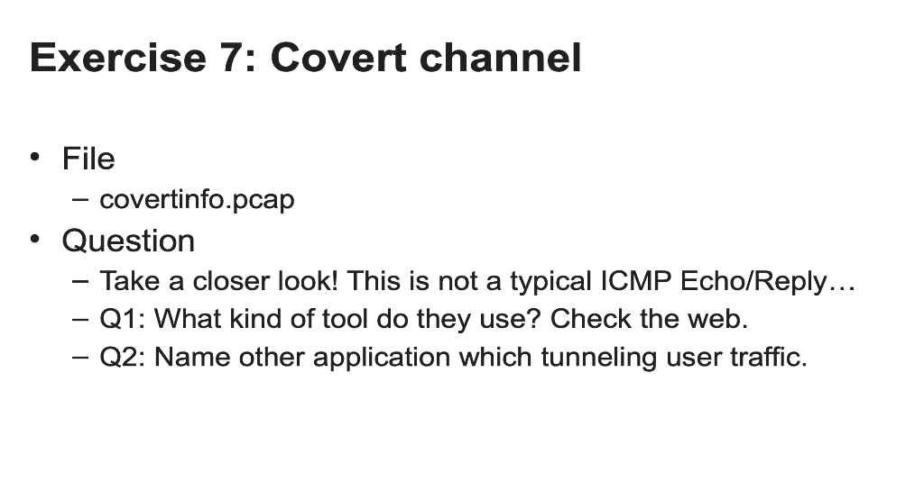 Exercise 5: Suspicious FTP activity File - ftp 1.pcap | Chegg.com