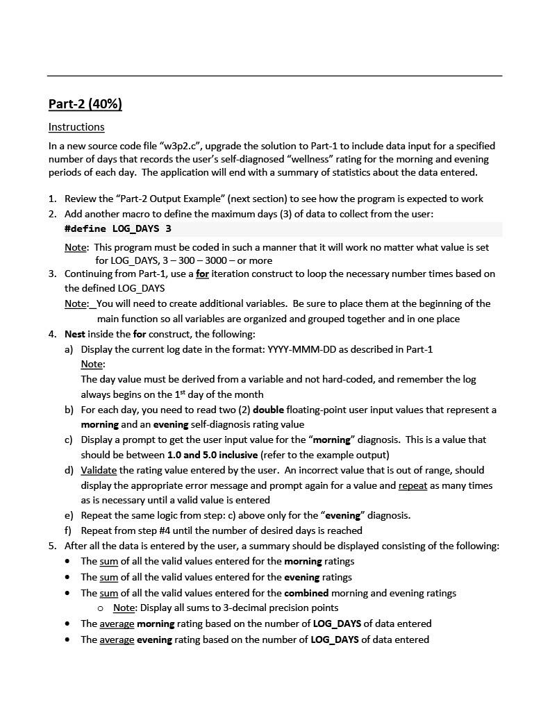 This is part 2 of the previous code ; I just need the | Chegg.com