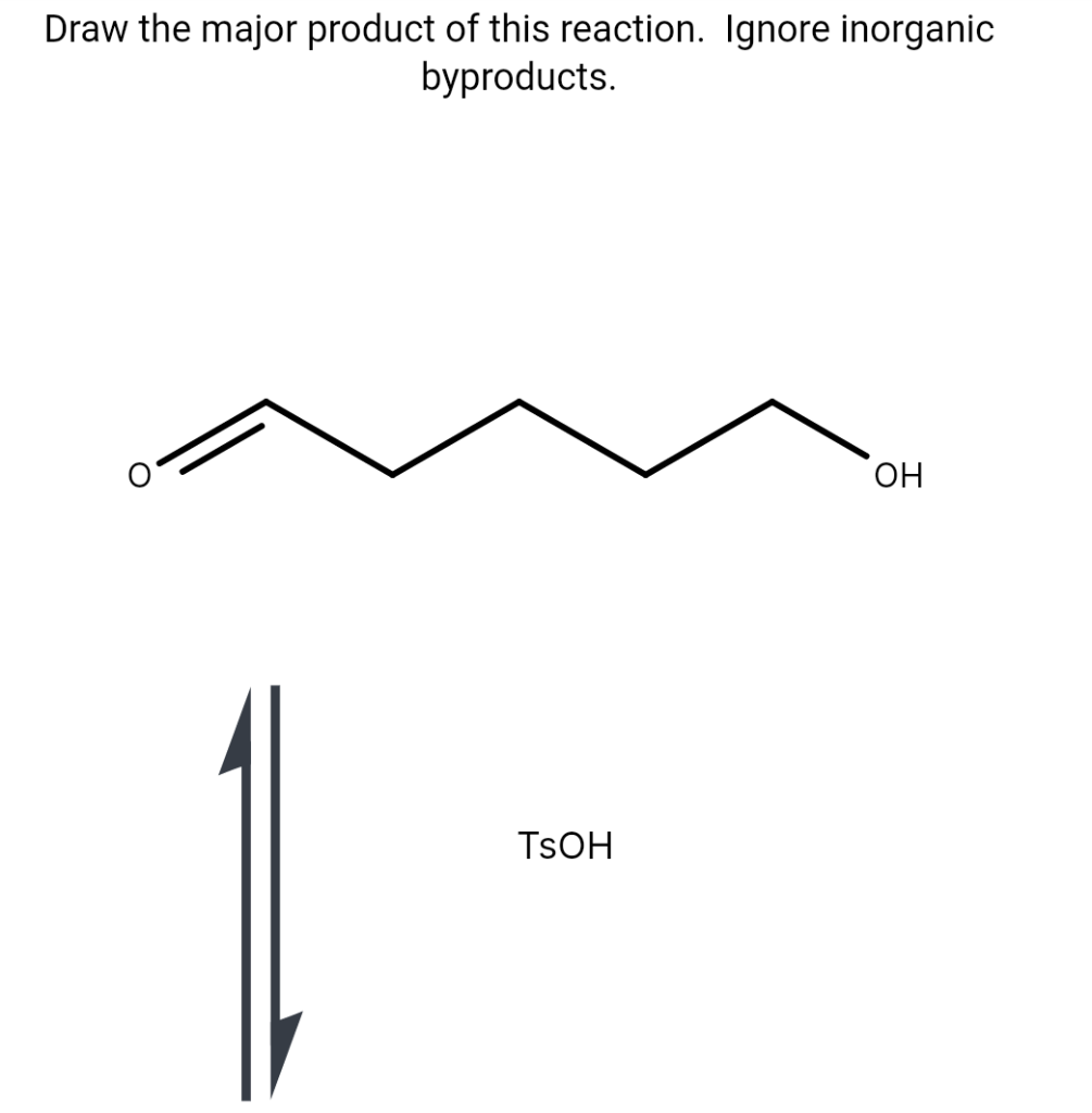 Solved Draw the major product of this reaction. Ignore | Chegg.com