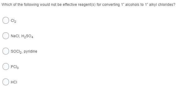 Solved Which sequence of reactions would most efficiently | Chegg.com