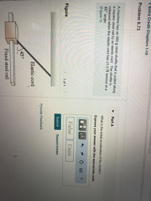 Solved Extra Credit Chapters 1-10 Problem 6.73 A machine has | Chegg.com