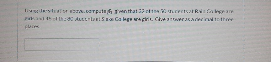 Solved Using the situation above, compute pi given that 32 | Chegg.com