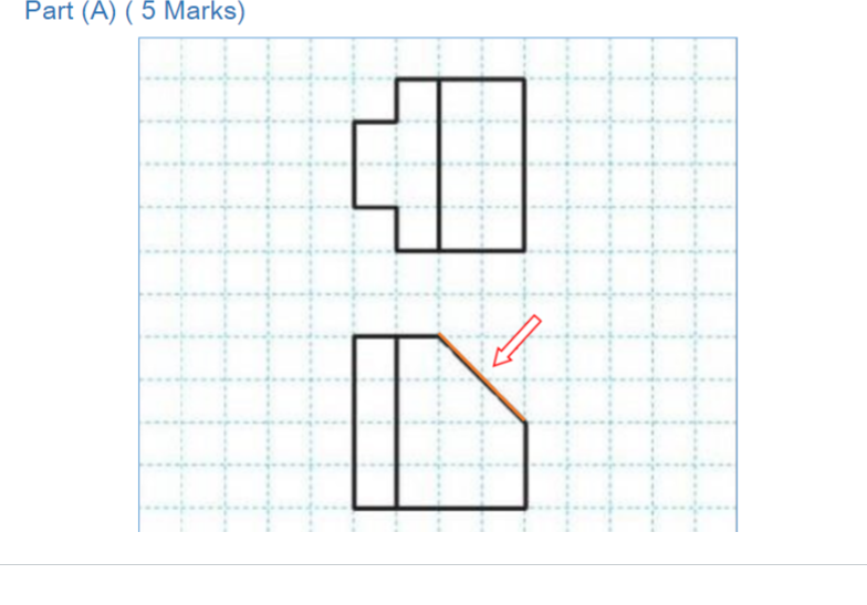 Solved Create Partial Auxiliary Views of the parts given in | Chegg.com