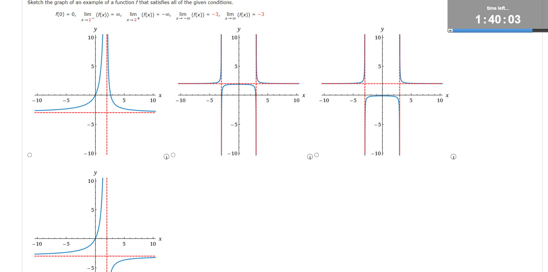 Solved Sketch the graph of an example of a function t that | Chegg.com