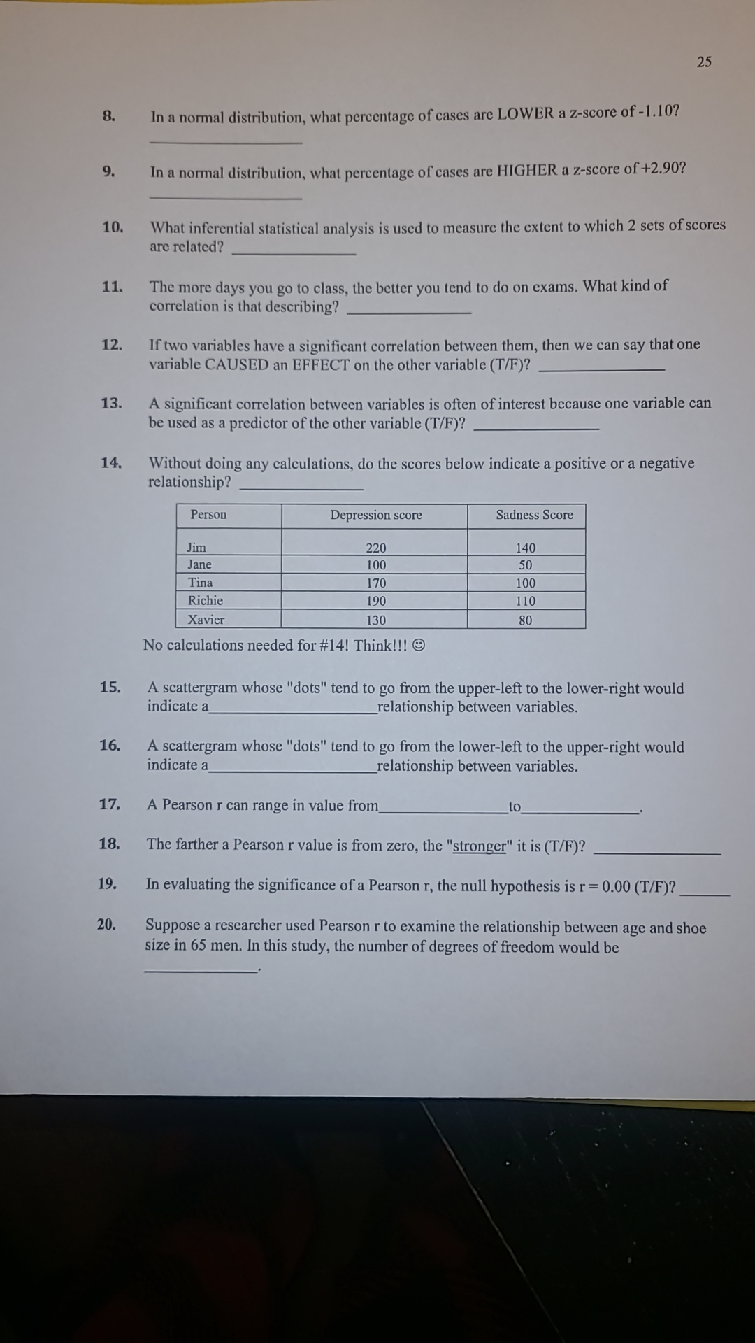 Solved 25 8. In a normal distribution, what percentage of | Chegg.com