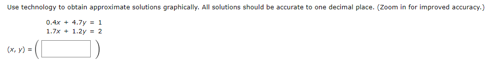Solved Use technology to obtain approximate solutions | Chegg.com