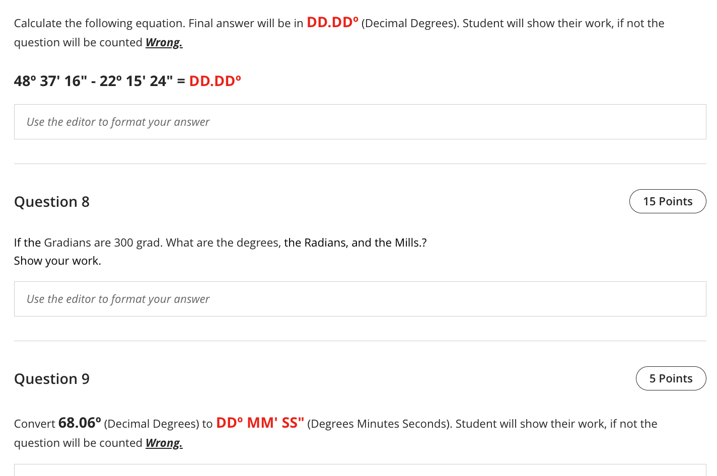 Solved Calculate the following equation. Final answer will | Chegg.com