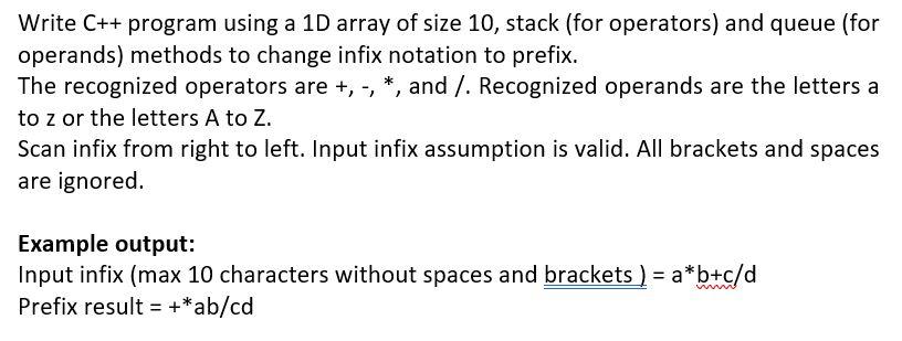 Solved How to write C++ program to solved above problem | Chegg.com