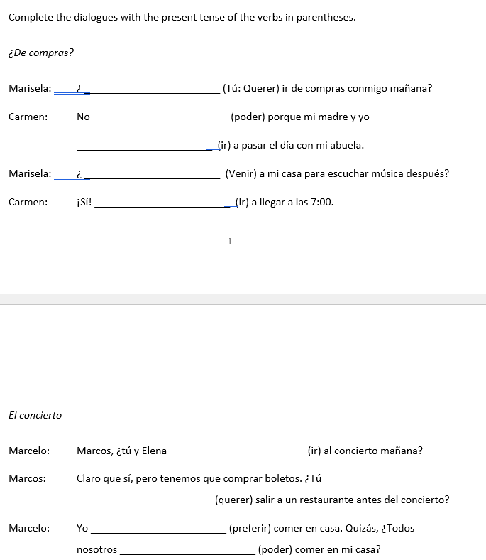 This is one question please answer all verbs THIS IS | Chegg.com