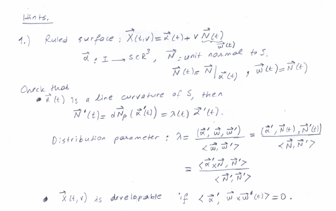 Solved Let α:I→S⊂R3 be a curve on a regular surface S and | Chegg.com