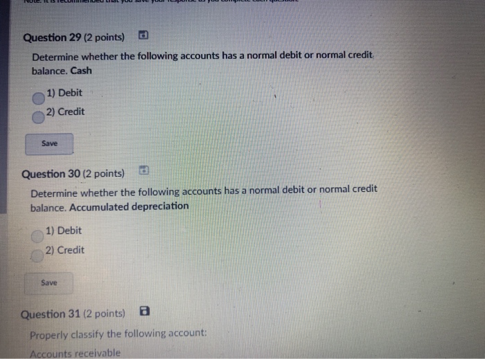 Solved Question 29 (2 points) D Determine whether the | Chegg.com