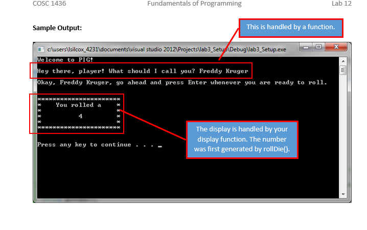 Solved In this lab you will begin to practice with the use | Chegg.com