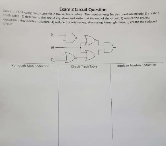 Solved I Need Help With The Boolean Reduction For The