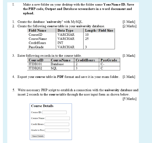Solved I Make a new folder on your desktop with the folder | Chegg.com