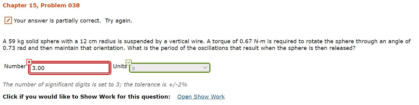 Solved Chapter 15, Problem 038 Your answer is partially | Chegg.com