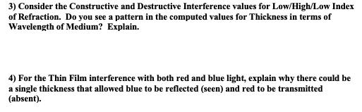 Solved 3) Consider the Constructive and Destructive | Chegg.com