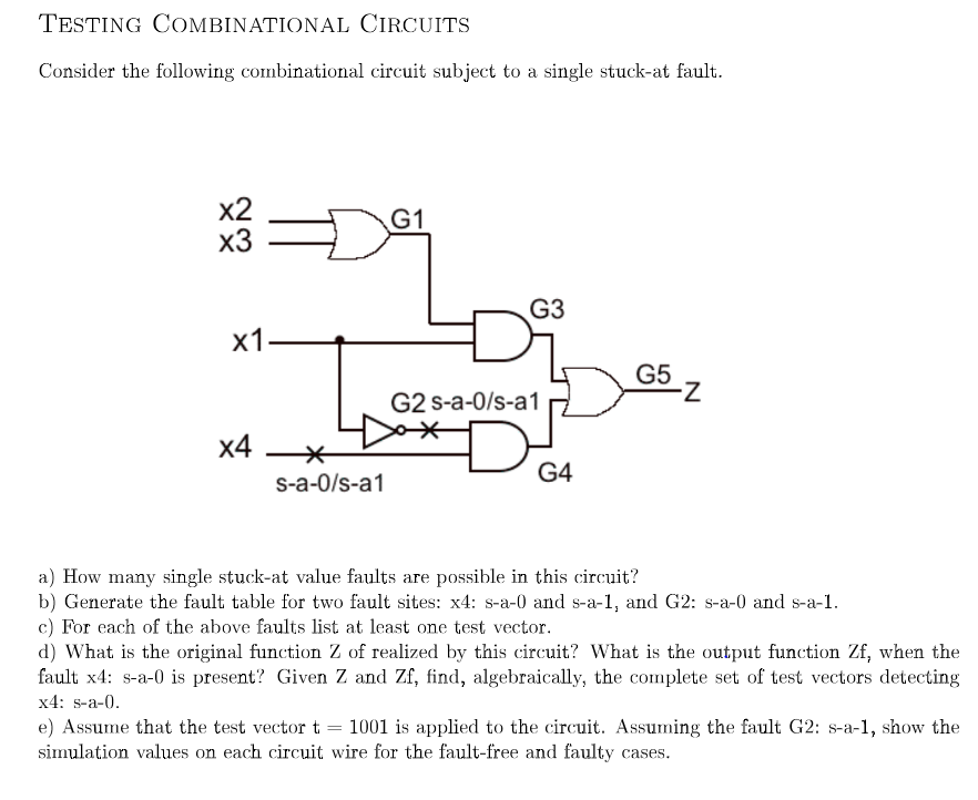SEQUENTIAL CIRCUIT TESTING Summary Notes: Unlike | Chegg.com