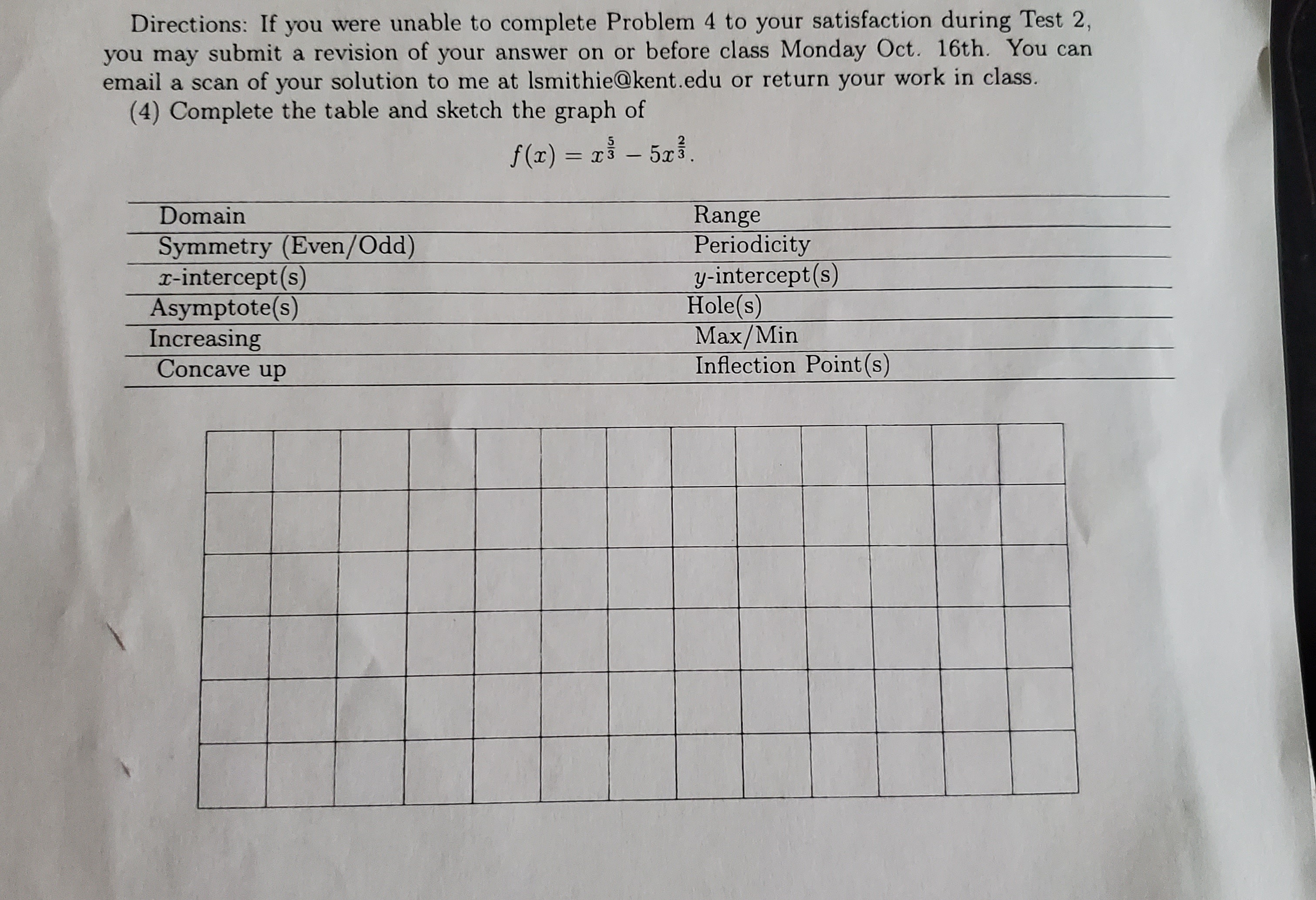 Solved Directions: If you were unable to complete Problem 4 | Chegg.com