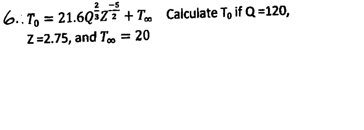 Solved 5 A formula for calculating flame height is given by | Chegg.com