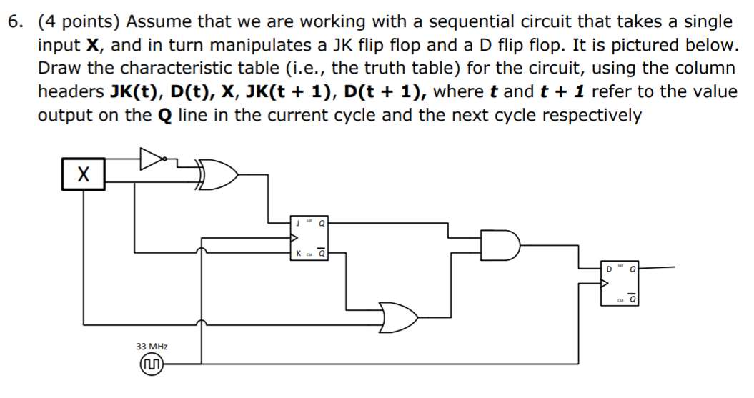 Solved 6. (4 points) Assume that we are working with a | Chegg.com