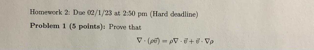 Solved Homework 2: Due 02/1/23 at 2:50 pm (Hard deadline) | Chegg.com