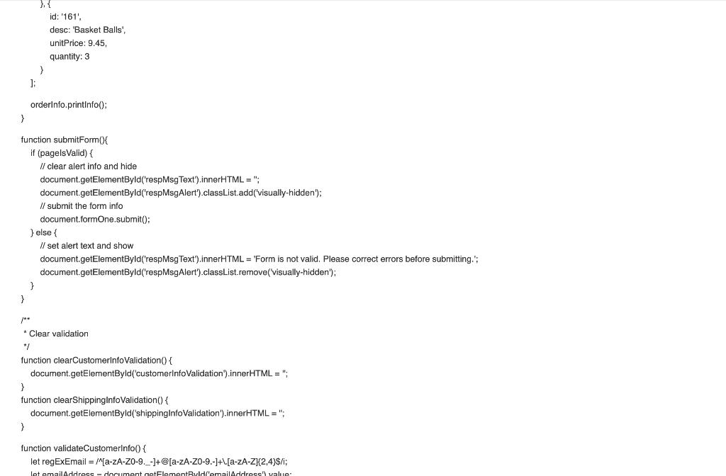 Solved Can someone help me with my code? I think there's a | Chegg.com