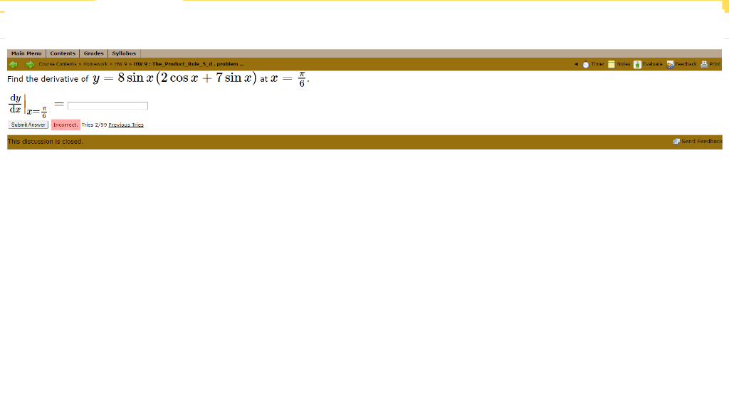 Solved Main Menu Contents Grades syllabus > Course Contents | Chegg.com