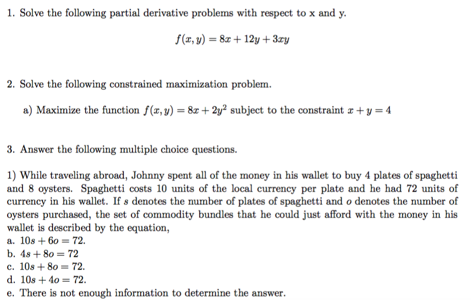 Economics Archive | June 06, 2018 | Chegg.com