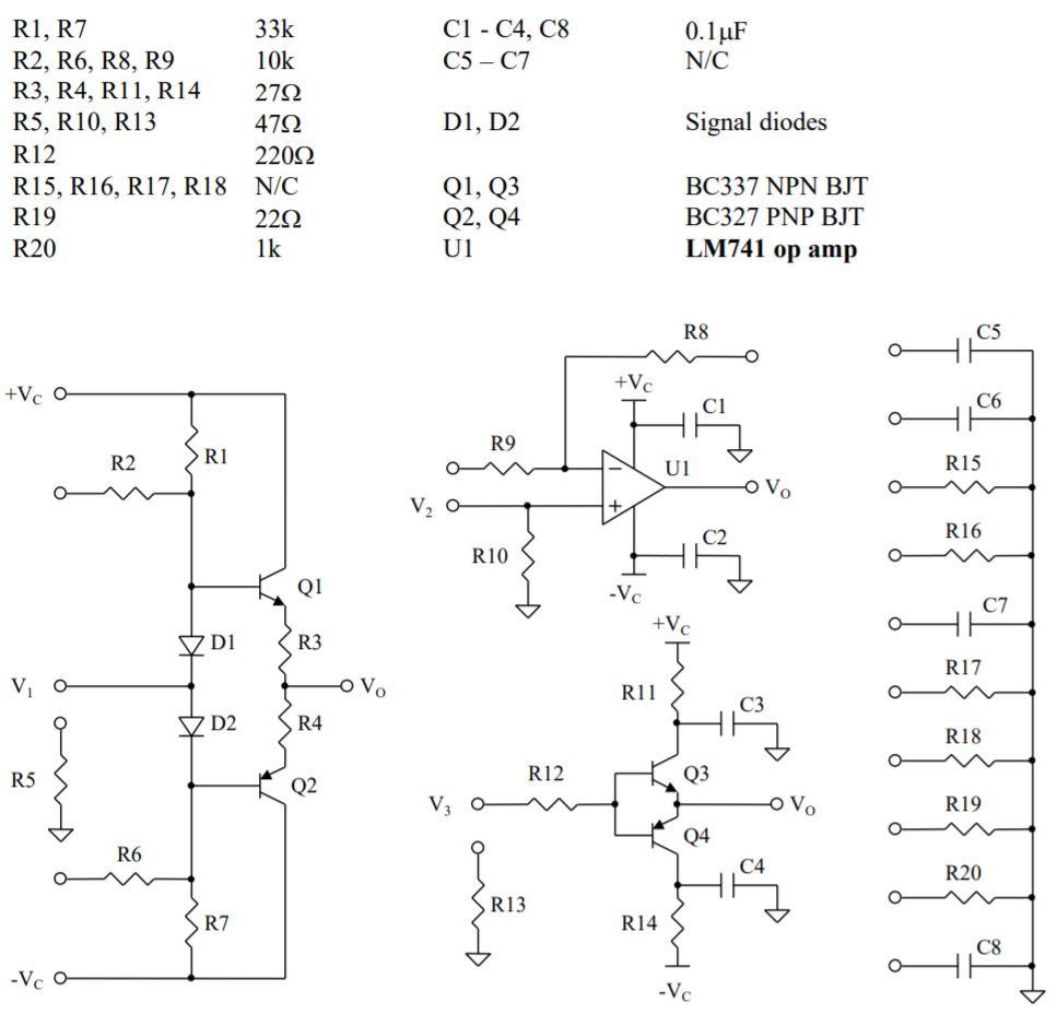 Solved III. Class B Amplifier For all parts of this | Chegg.com