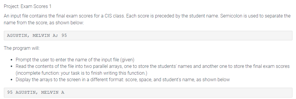 Solved IN C++ PLEASE FIX THE ERROR CODING | Chegg.com