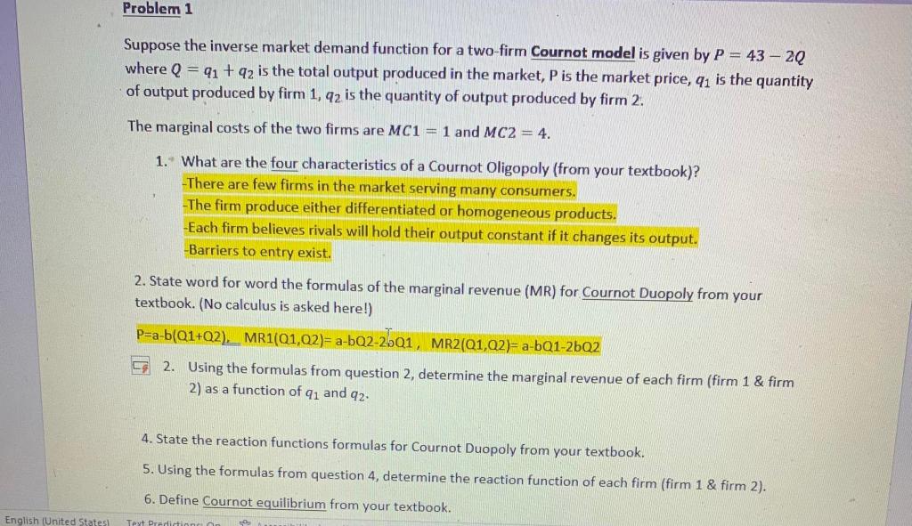 Solved Suppose the inverse market demand function for a | Chegg.com