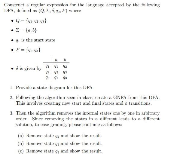 Solved Construct a regular expression for the language | Chegg.com