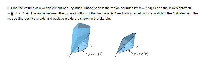 Solved Section 6-5 : More Volume Problems - Assignment | Chegg.com Solved Section 6-5 : More Volume Problems - Assignment | Chegg.com