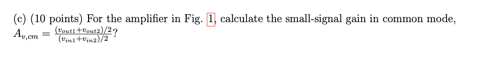 Solved Problem 1. Figure 1: Problem ∣1∣ (a) (10 points) For | Chegg.com