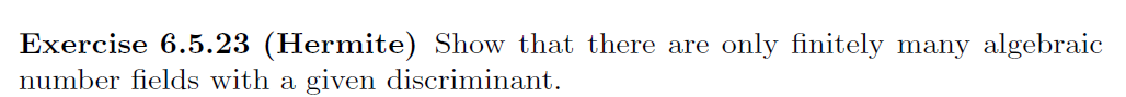 Solved Exercise 6.5.23 (Hermite) ﻿Show that there are only | Chegg.com