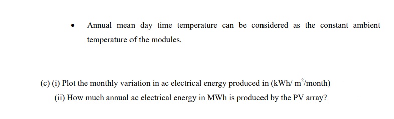 Solved (a) How many PV modules would be used for this PV | Chegg.com