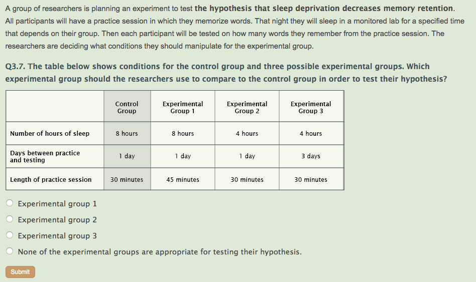 Solved A group of researchers is planning an experiment to | Chegg.com